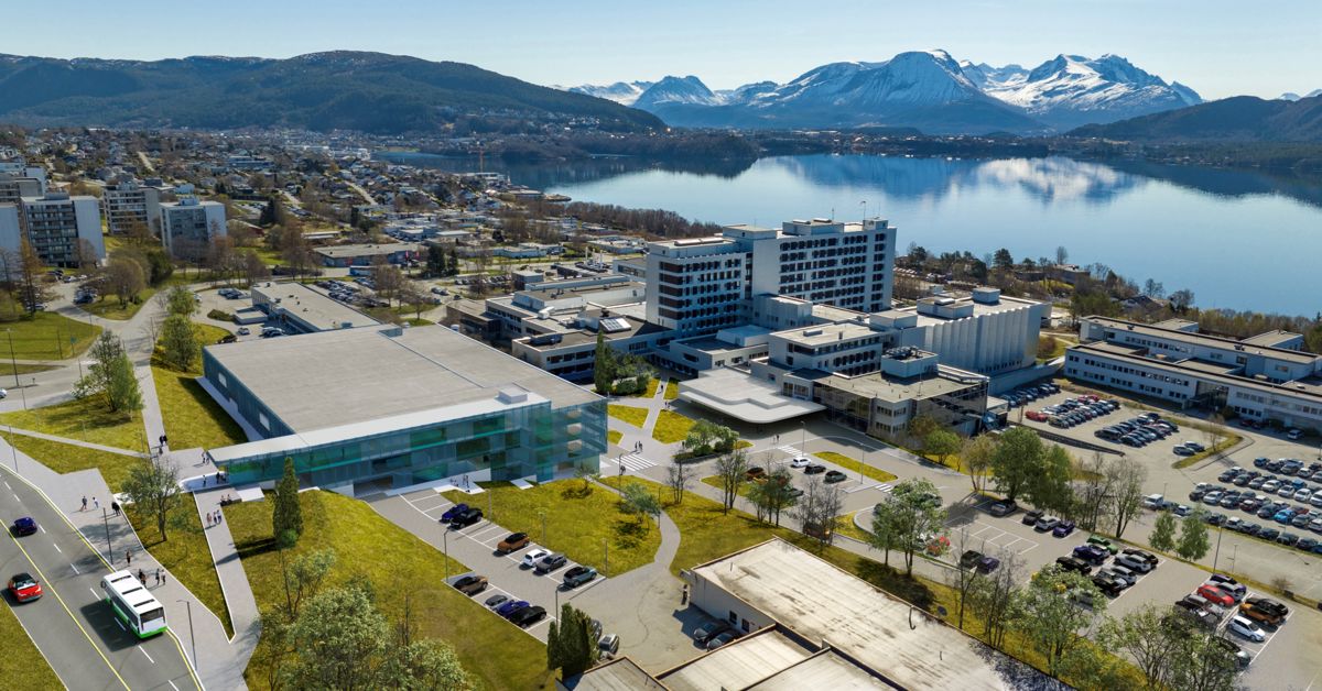Klart for parkeringshus ved Ålesund sjukehus - Helse Møre og Romsdal